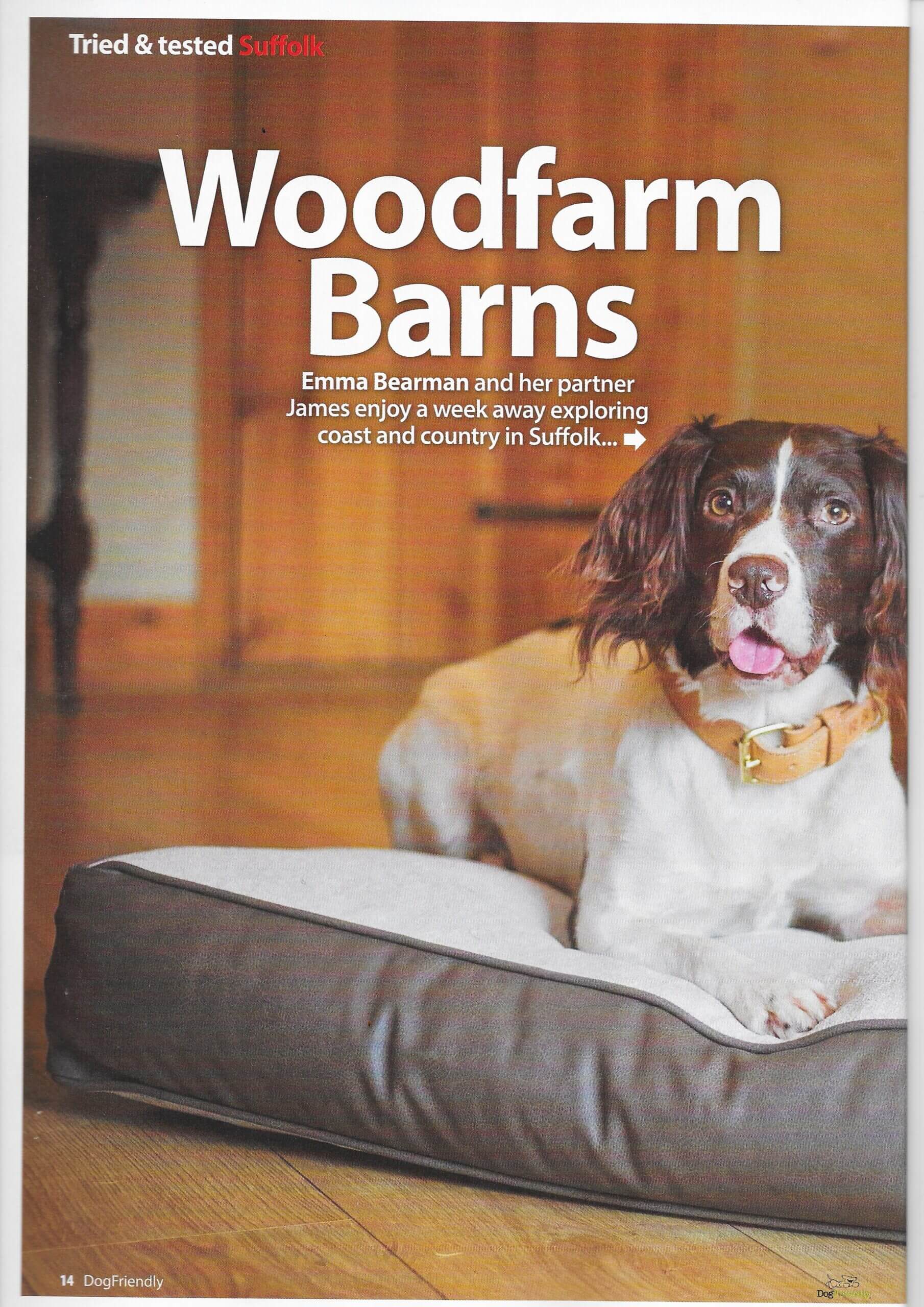 Dog Friendly Magazine and Woodfarm | Woodfarm Barns