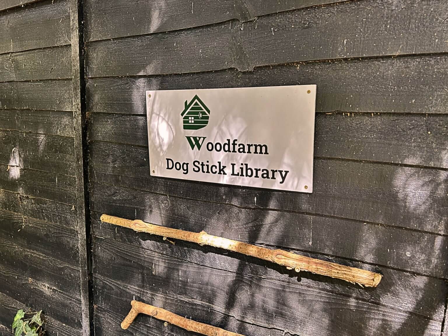 The Woodfarm Dog Stick Library | Woodfarm Barns